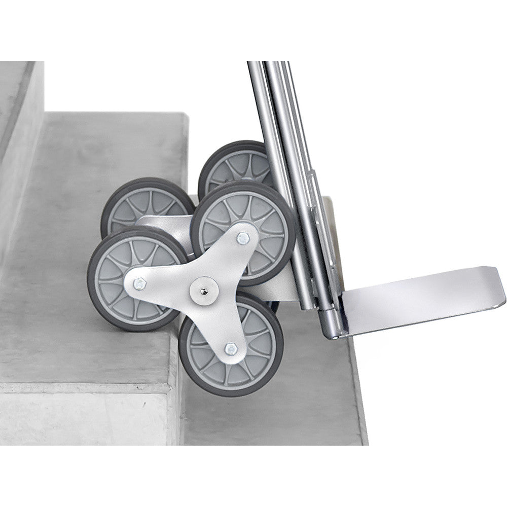 Fetra AK 1325 Treppenkarren Alu 200 kg, dreiarmige Rad-Sterne TPE ...