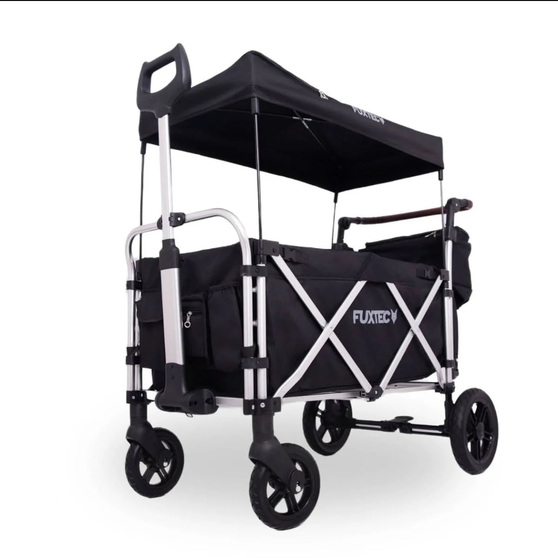 FUXTEC faltbarer Premium Bollerwagen FX-CTL950, schwarz – bollerwagen.com